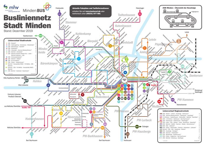 Der „MindenBus“ startet am 1. Dezember - Nachrichten für Minden ...
